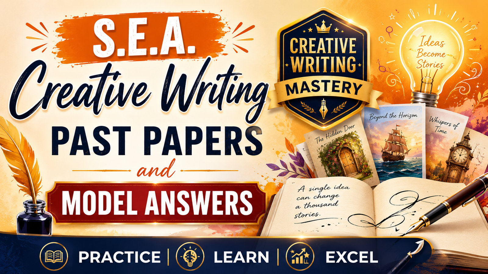 S.E.A. Creative Writing Past Papers and MODEL ANSWERS - Home-School ...